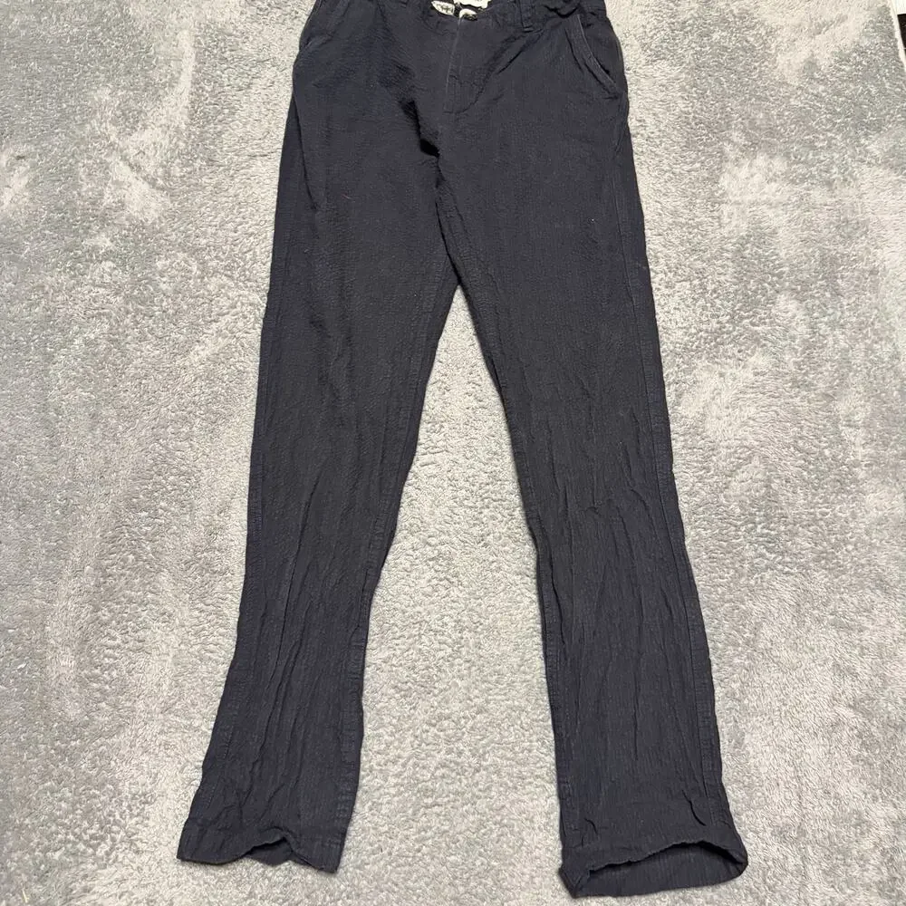 Taylor Stitch | Pants | Taylor Stitch Easy Pant Mens 3 Blue Seersucker ...